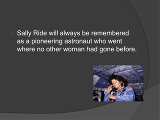 Sally ride | PPTX