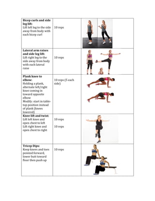 Sally's Exercises | PDF