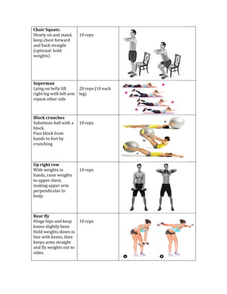 Sally's Exercises | PDF