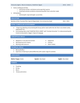 Salma cv | DOCX