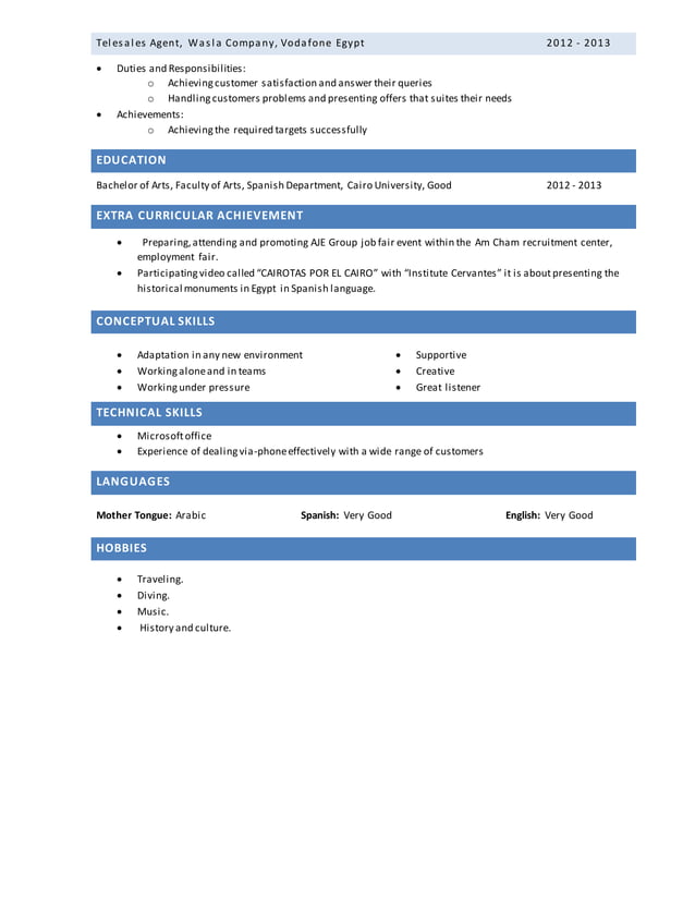 Salma cv | DOCX
