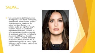 Salma hayek | PPTX