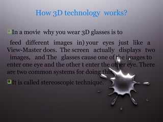 3D technology | PPT