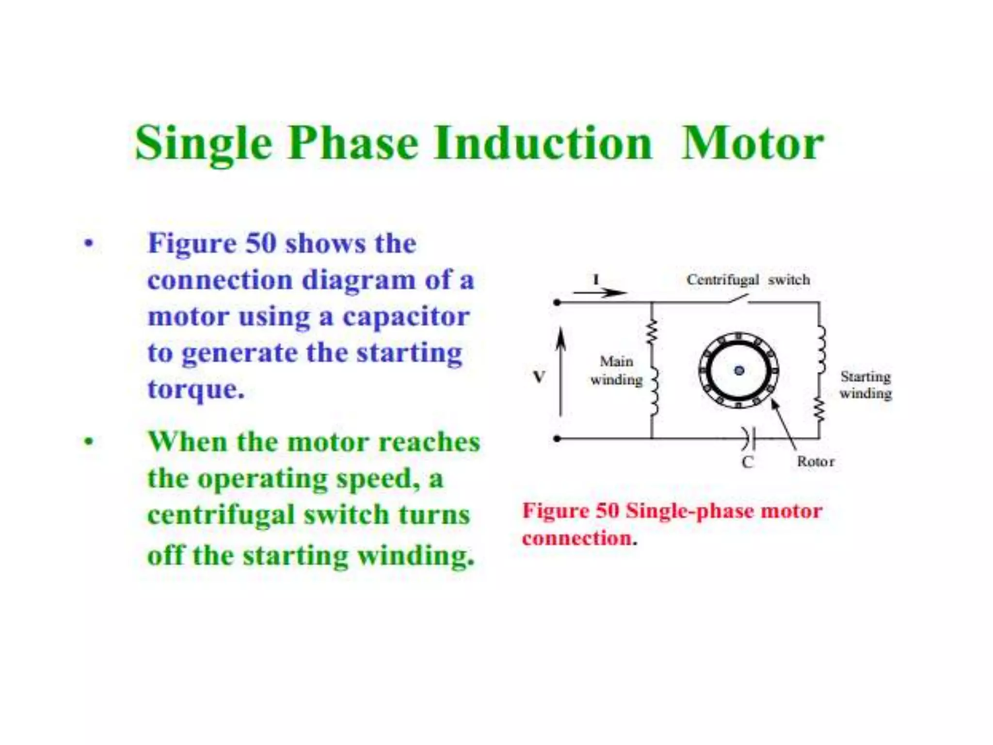 Ac motors and their types | PPTX