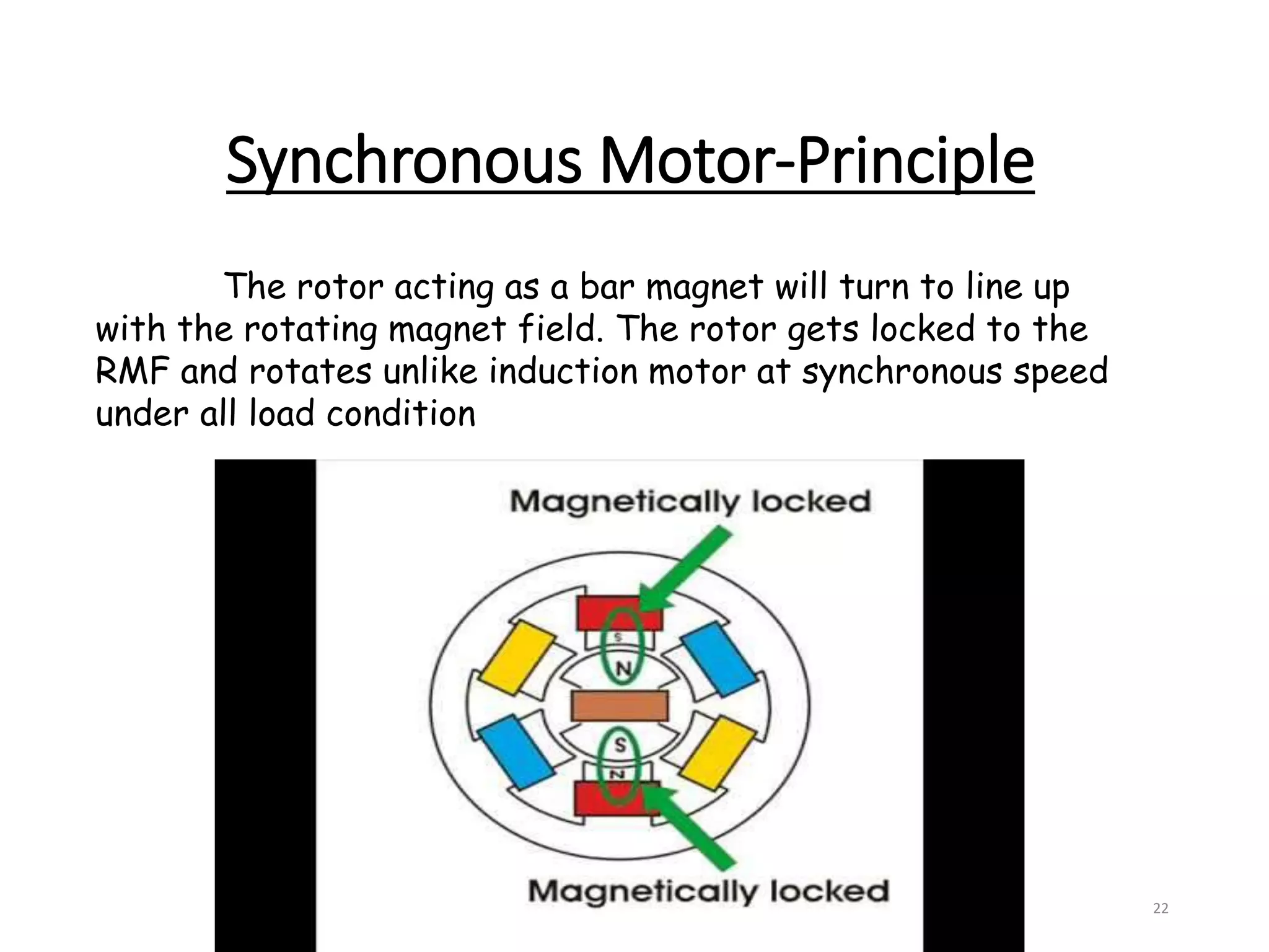 Ac motors and their types | PPTX