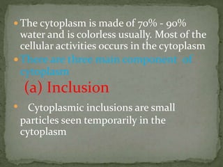 Cytoplasm | PPTX