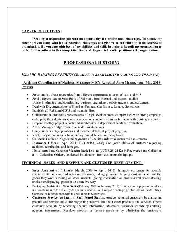 Salman | DOCX | Resume Writing and Advice | Job Search