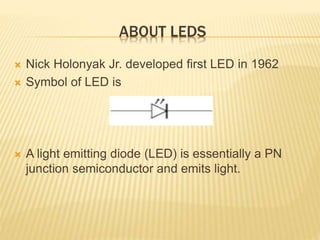 LED-light emitting diode | PPT