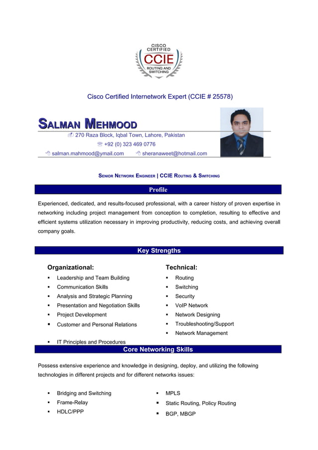 Salman Mahmood Resume | PDF