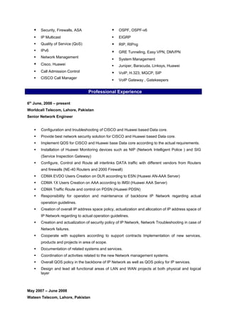 Salman Mahmood Resume | DOC