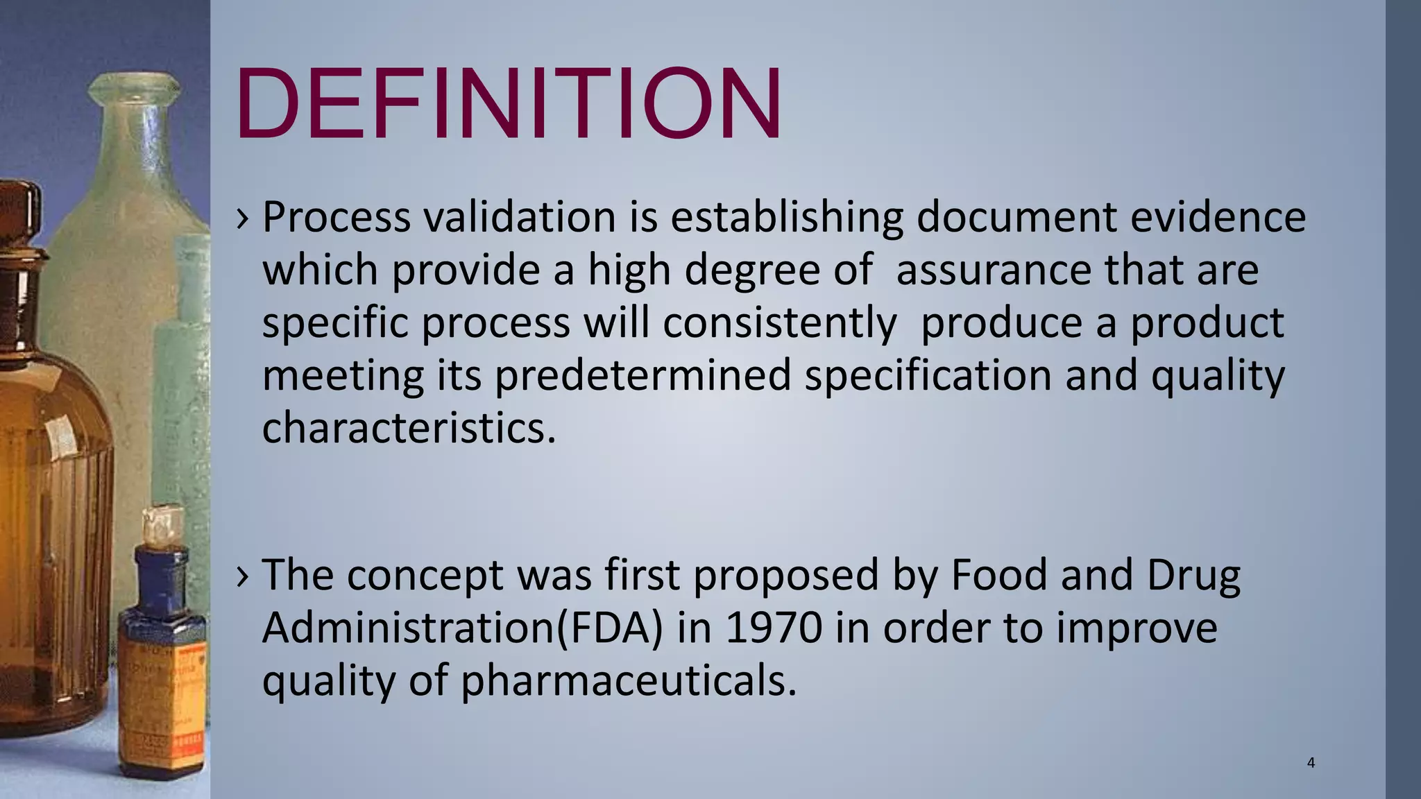PROCESS VALIDATION- AMPOULES, VIALS, ORAL PREPARATION | PPTX