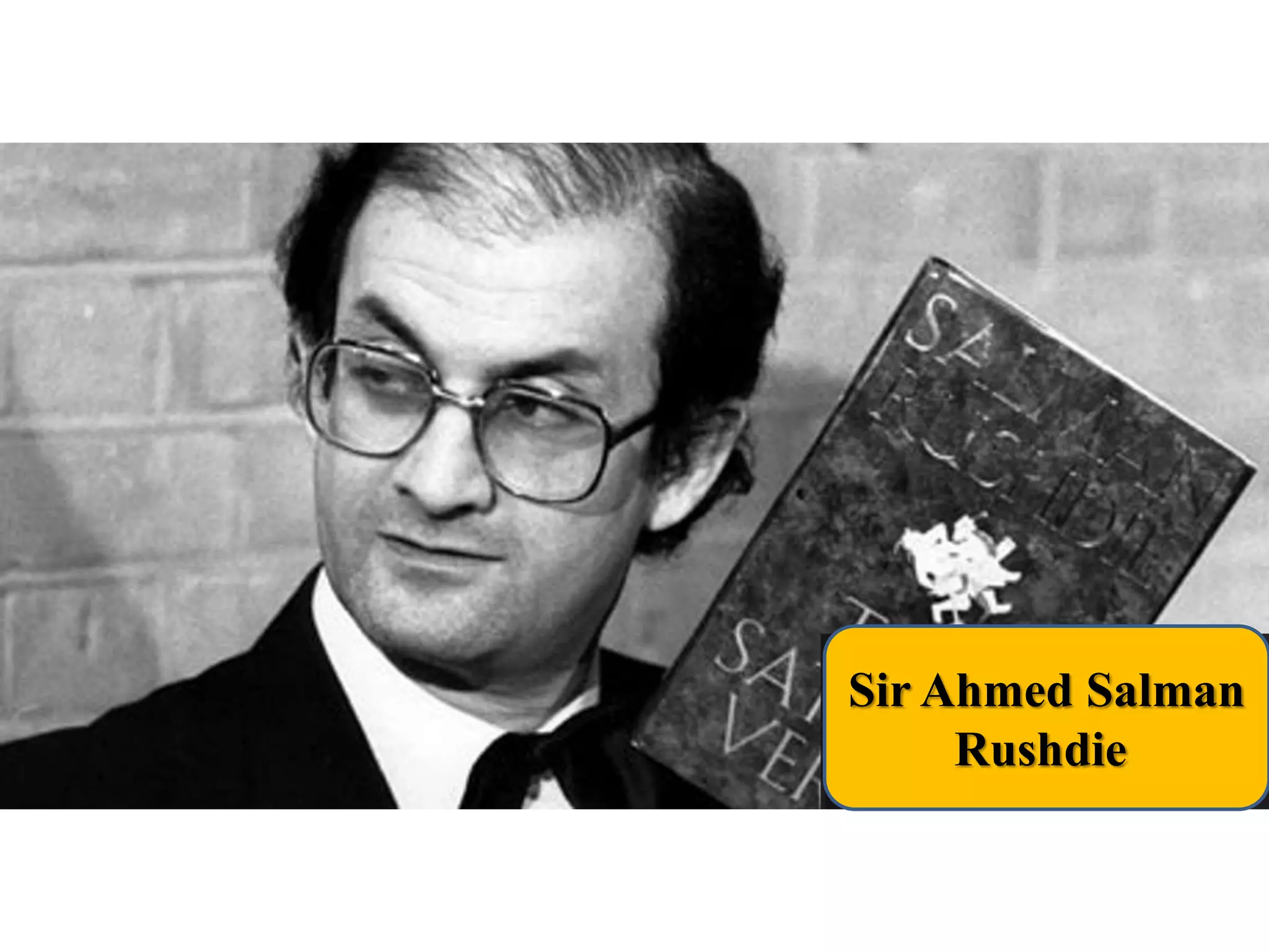 Salman rushdie and the perforated sheet - Canan Kaplan | PPTX