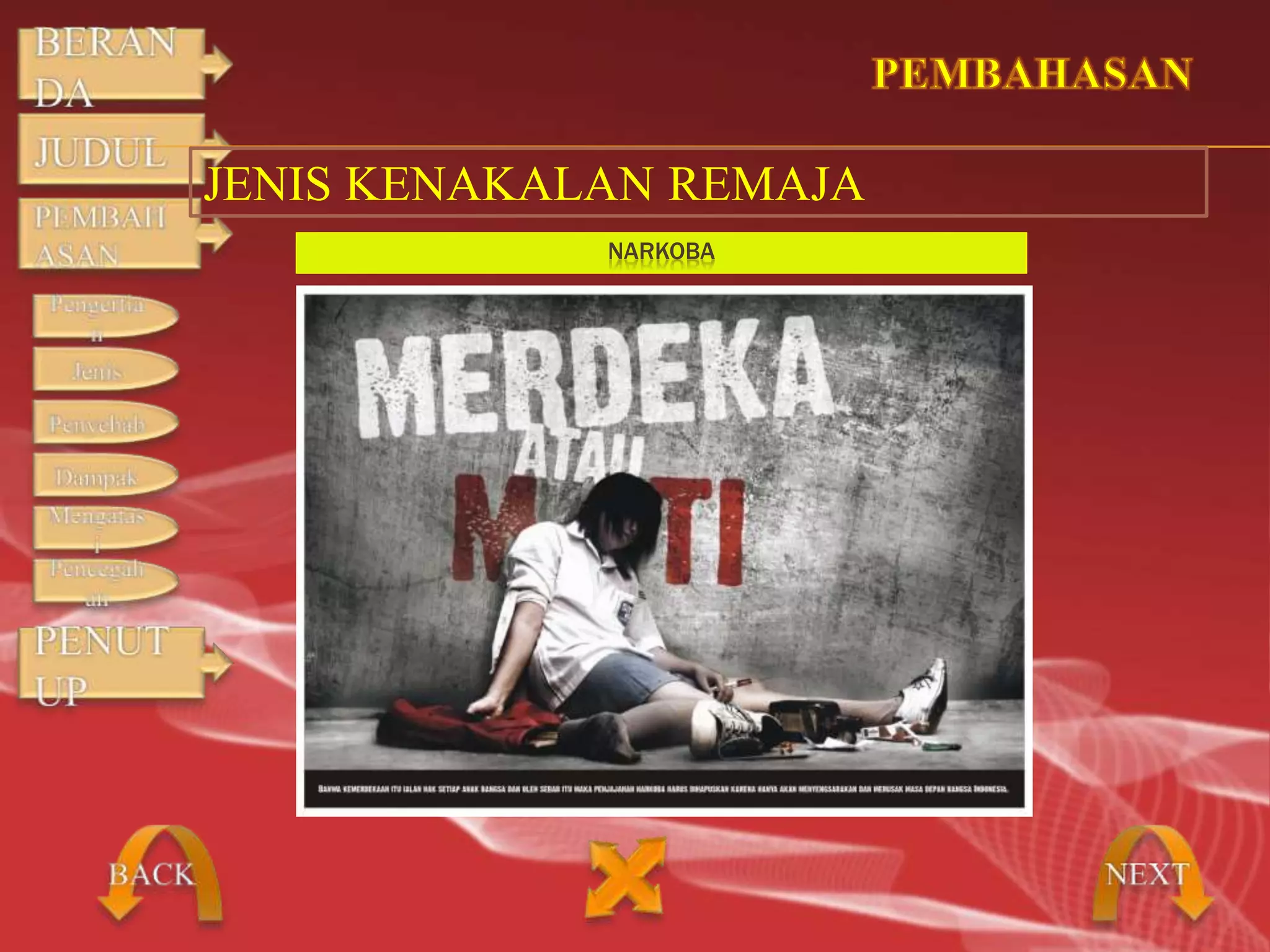 Presentasi Kenakalan Remaja | PPTX