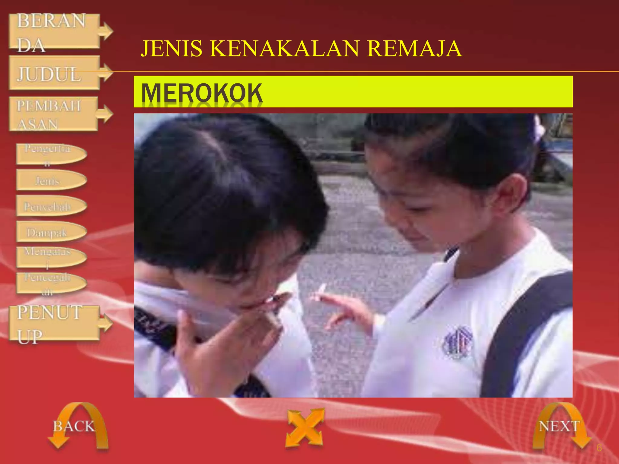 Presentasi Kenakalan Remaja | PPTX