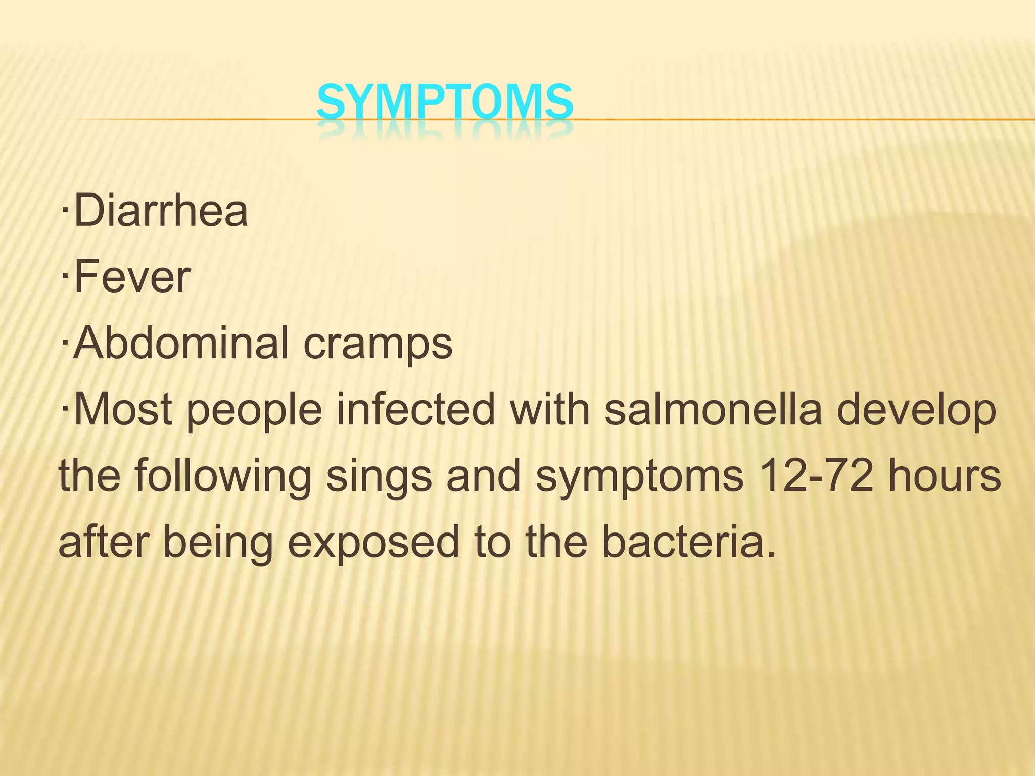 Salmonella | PPTX