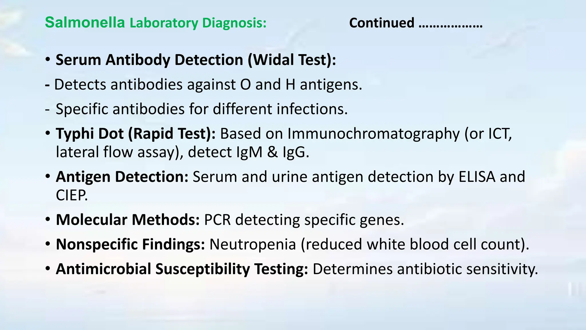 Microbiology- Bacteriology - Salmonella, Shigella & Proteus | PPTX