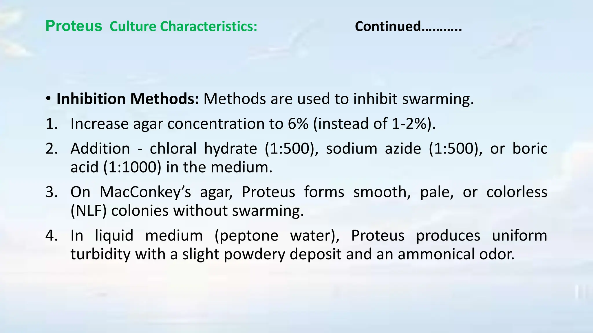 Microbiology- Bacteriology - Salmonella, Shigella & Proteus | PPTX