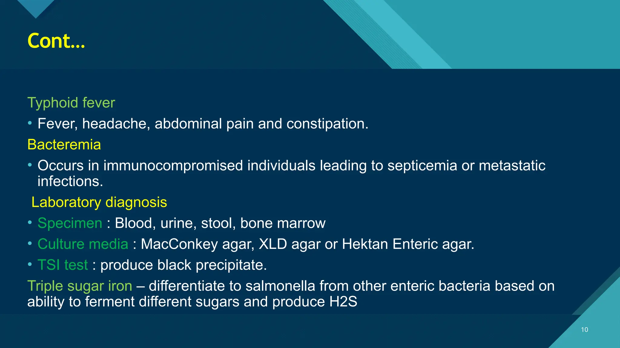 SALMONELLA SPP.pptx microbiology bacterial study for medical students ...