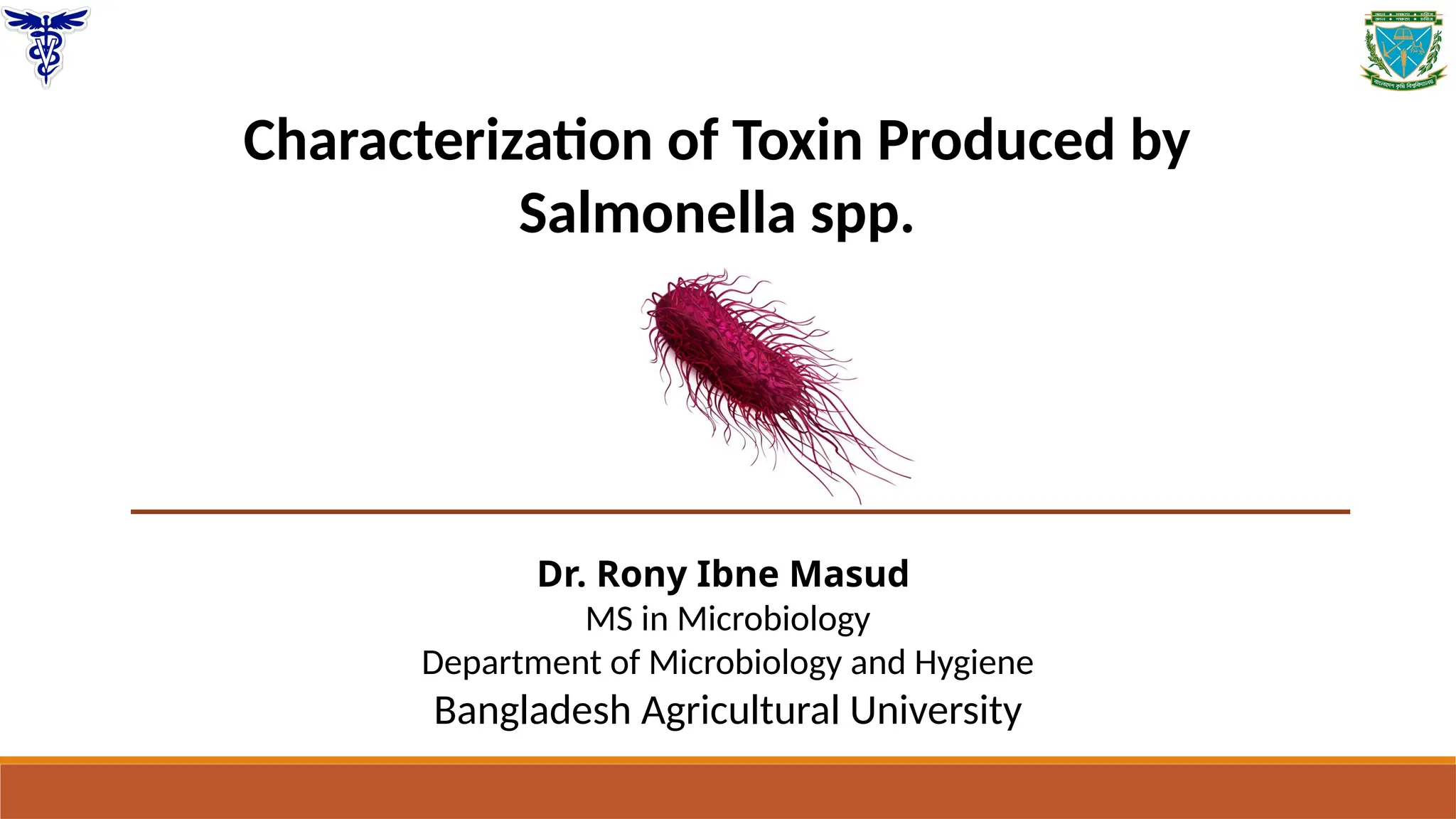Salmonella toxins produced by different Salmonella spp. and their toxic ...