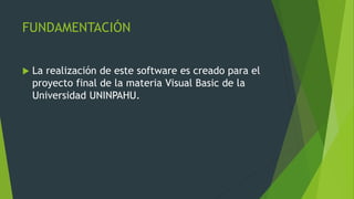 Salón de belleza proyecto Visual Basic | PPT