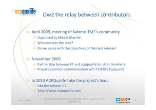 Salome TMF OW2 Conference Nov10 | PDF