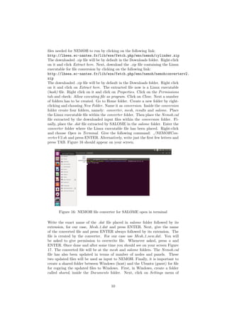 Introductory manual for the open source meshing code SALOME | PDF
