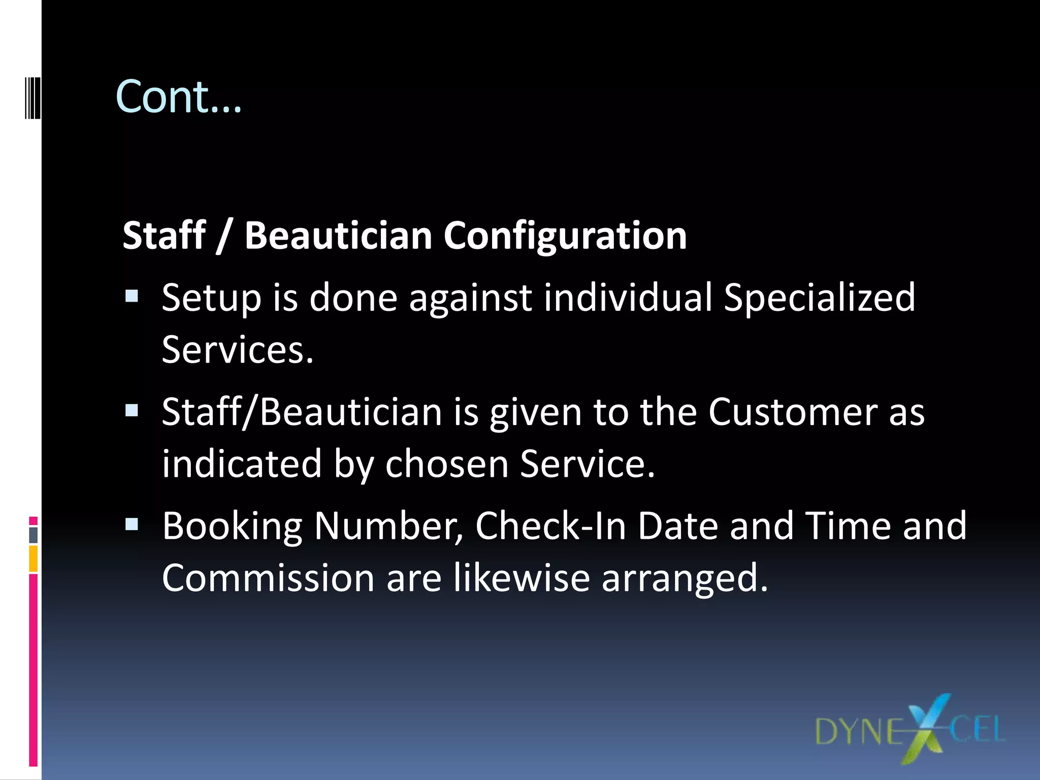 Salon and SPA Management System | PPTX