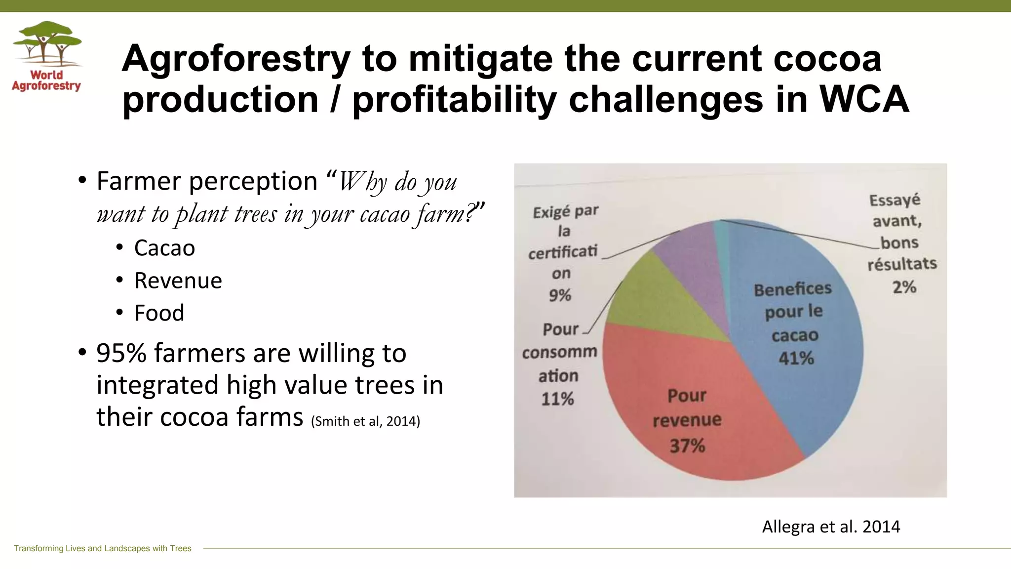 Cocoa agroforestry: A viable practice for Cocoa landscape ...