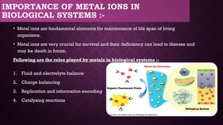 Metals present in medicine - helpful or harmful for human body | PPTX