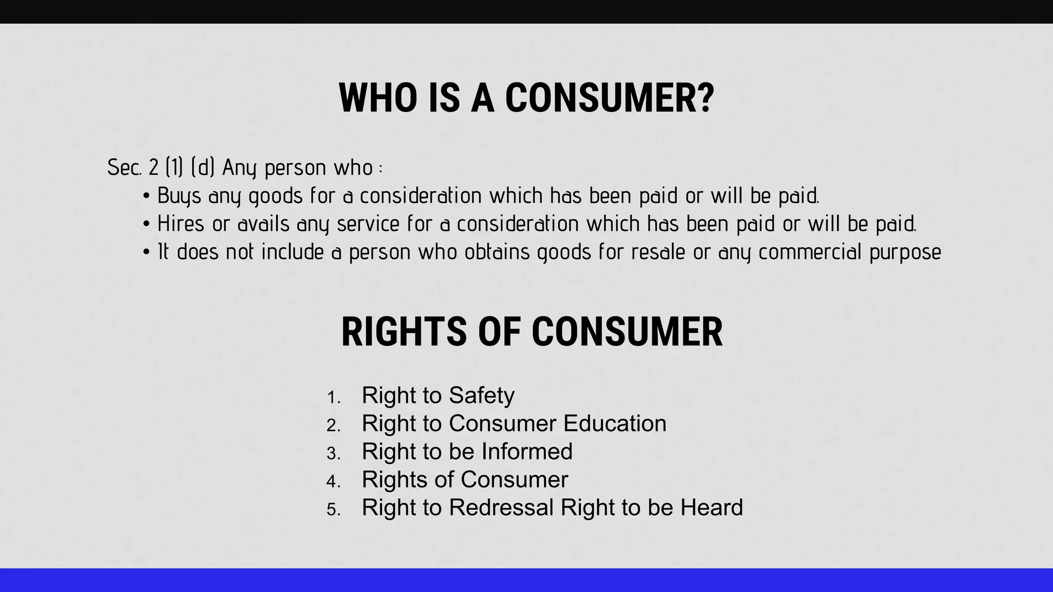 Case Study on Consumer Protection Act | PPTX