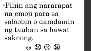 MGA SALOOBING NANGIBABAW SA AKDANG IBONG ADARNA | PPTX