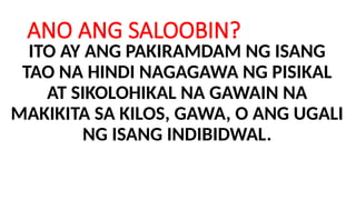 MGA SALOOBING NANGIBABAW SA AKDANG IBONG ADARNA | PPTX