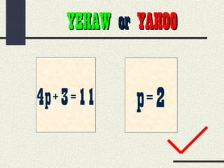 Saloon snap algebra | PPT