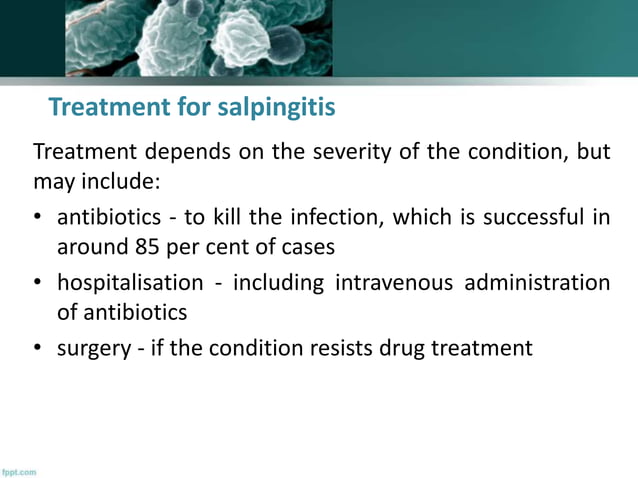 Salpingitis | PPTX | Infertility | Reproductive Health