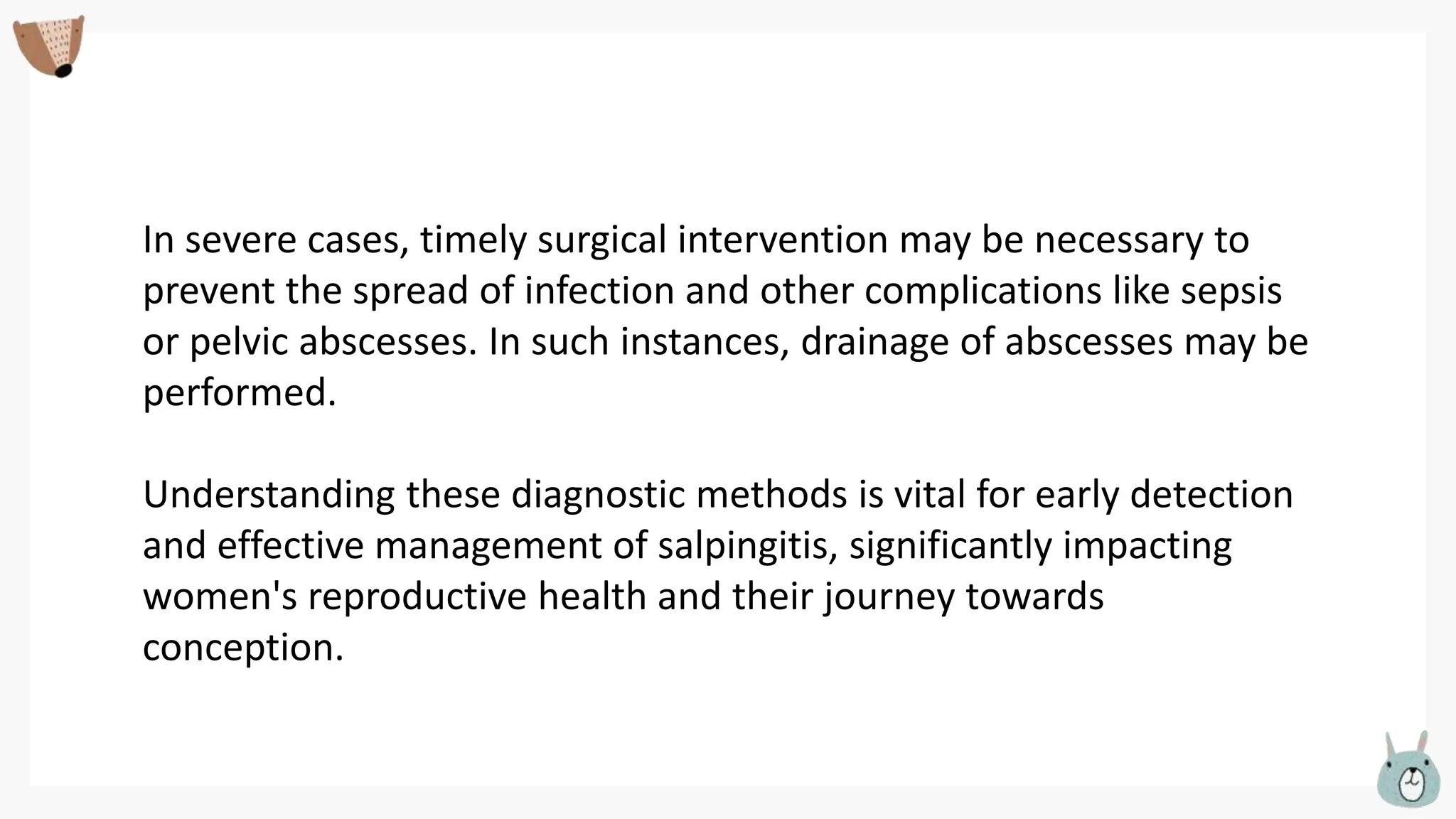 Salpingitis- Three Innovative Diagnostic Approaches | PPT