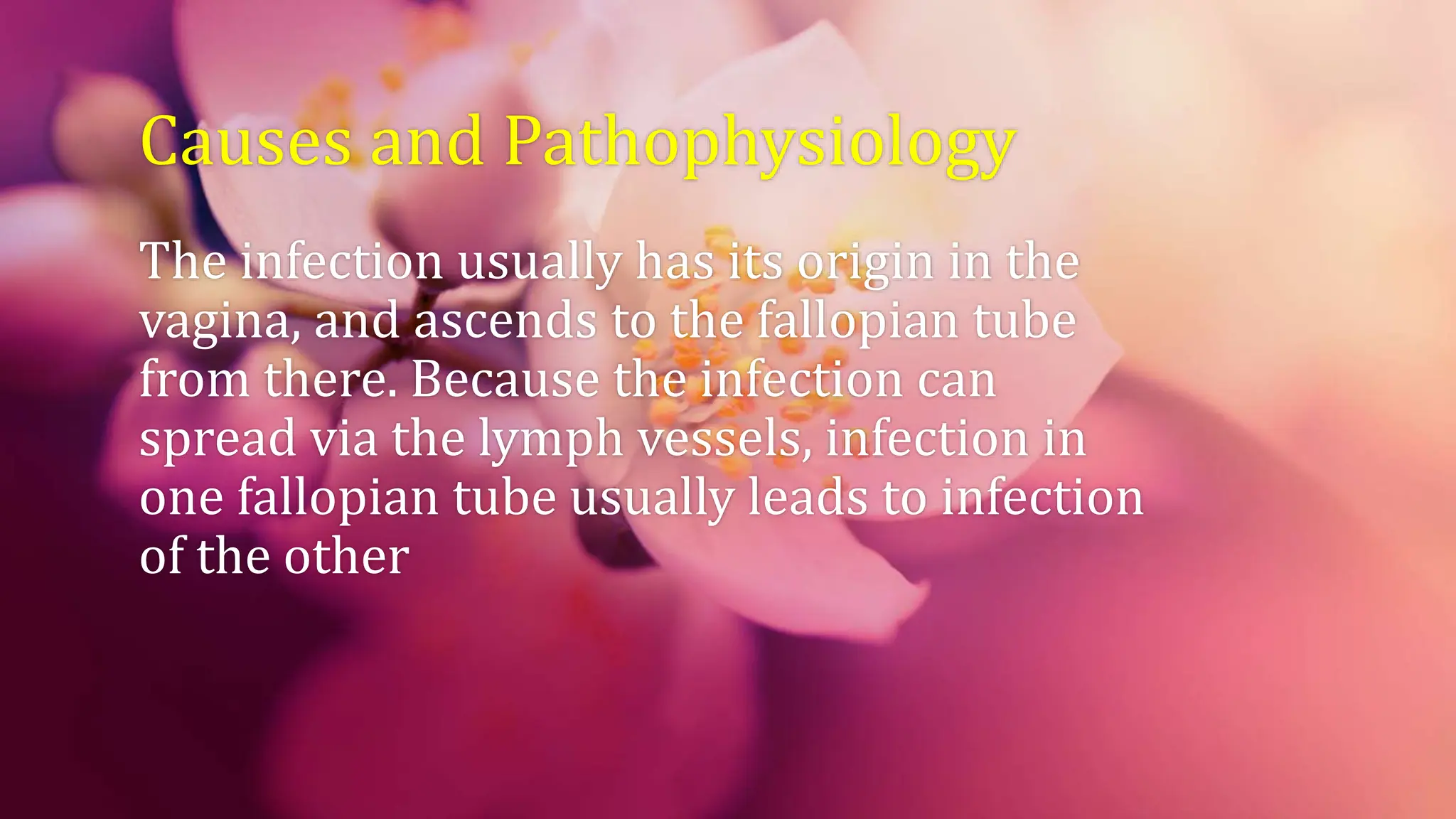 SALPINGITIS ppt.pptx for nursing students | PPTX