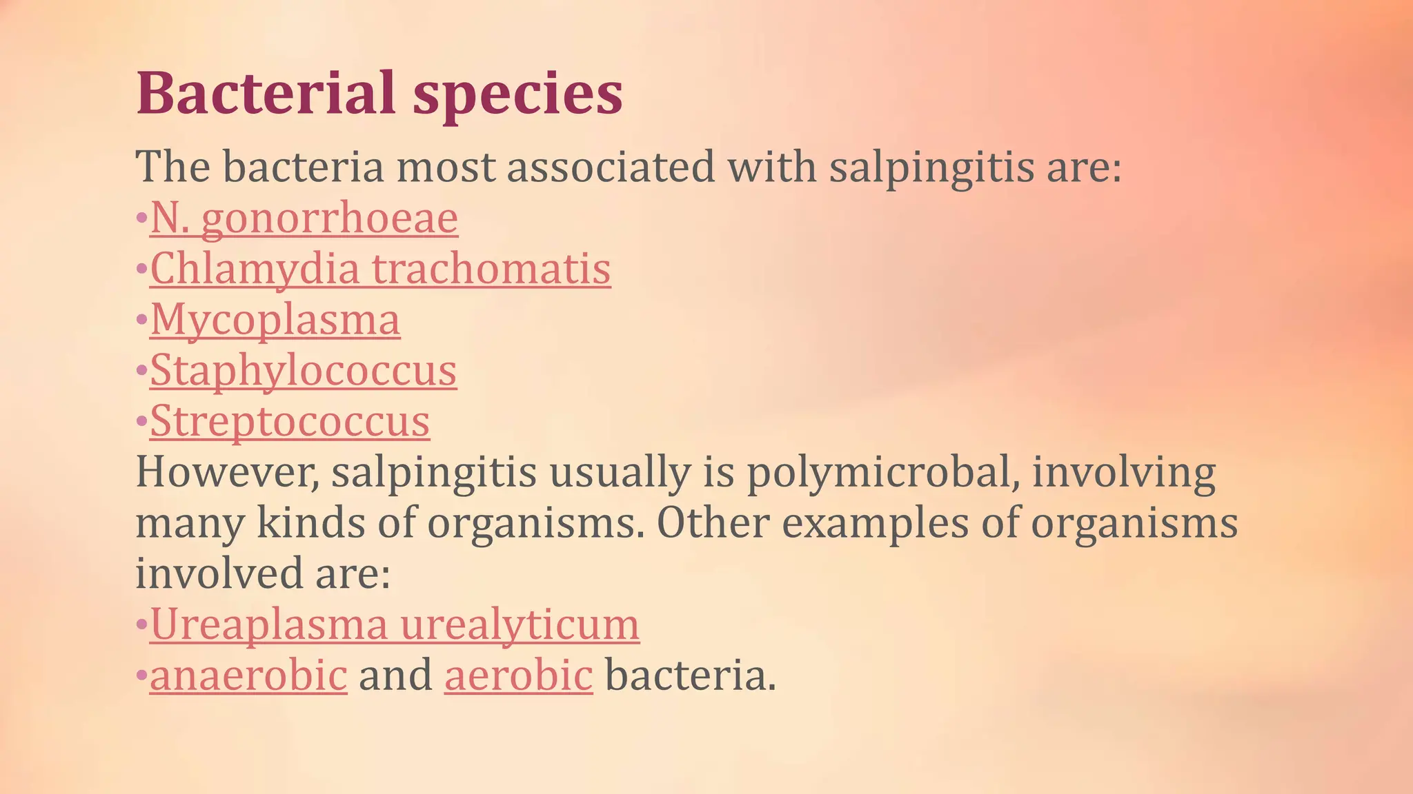 SALPINGITIS ppt.pptx for nursing students | PPTX