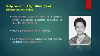 Salp swarm algorithm | PPTX