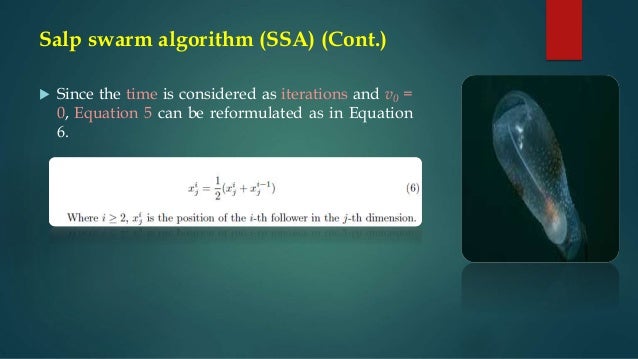 Salp Swarm Algorithm