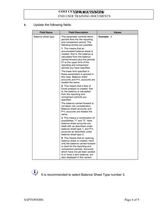 financial statements & trial balance | DOC