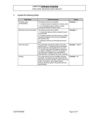 S alr 87012284 - financial statements & trial balance | DOC