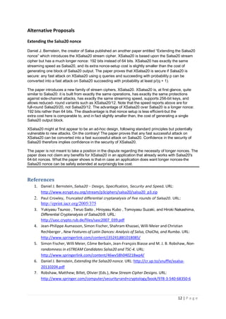 Salsa20 | PDF | Programming Languages | Computing