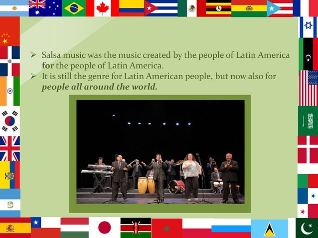 Salsa music | PPTX | Music | Entertainment