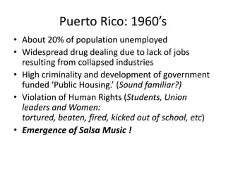 Salsa Music Presentation | PPTX