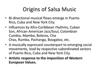 Salsa Music Presentation | PPTX