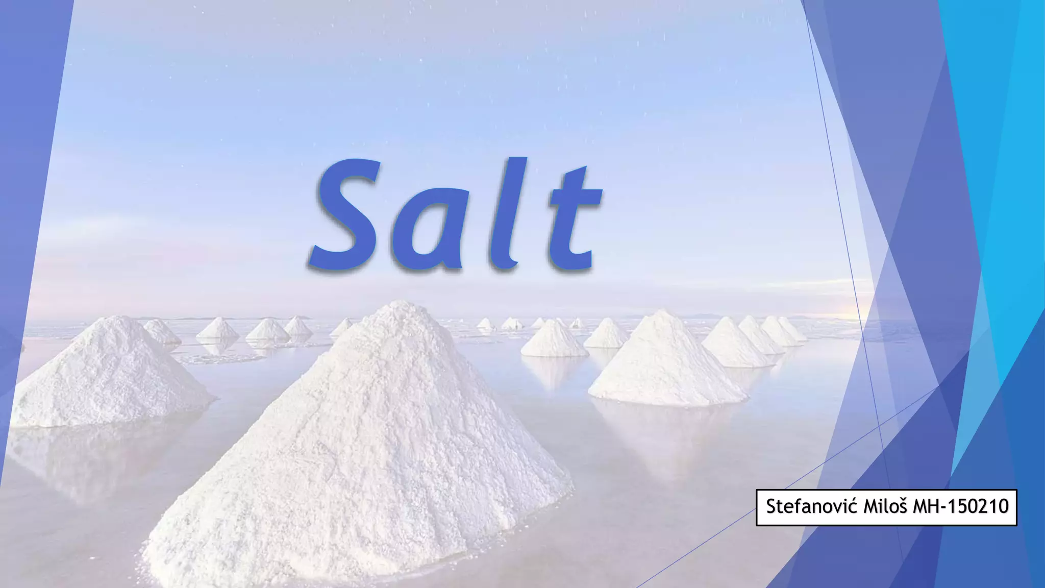 Salt | PPTX