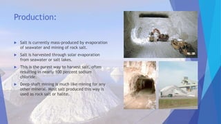 Salt | PPTX | Chemistry | Science