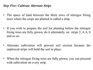Sloping agriculture land technology | PPTX