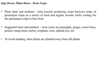 Sloping agriculture land technology | PPTX