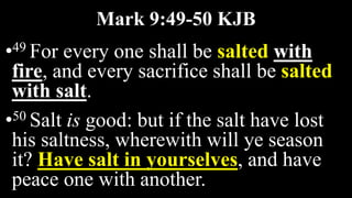 Salt of-the-earth | PPT
